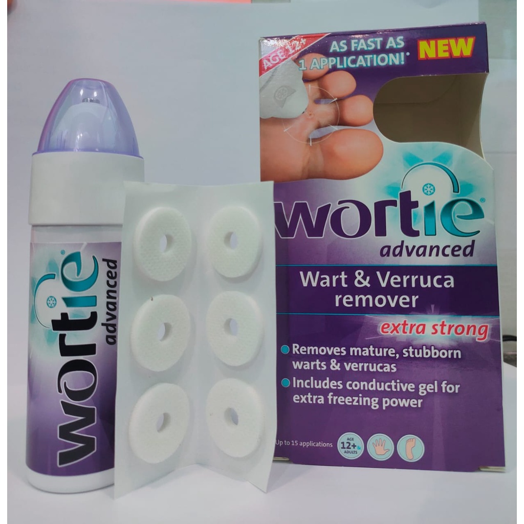 WORTIE ADVANCED ( WART & VERRUCA REMOVER) 50ML | Shopee Malaysia