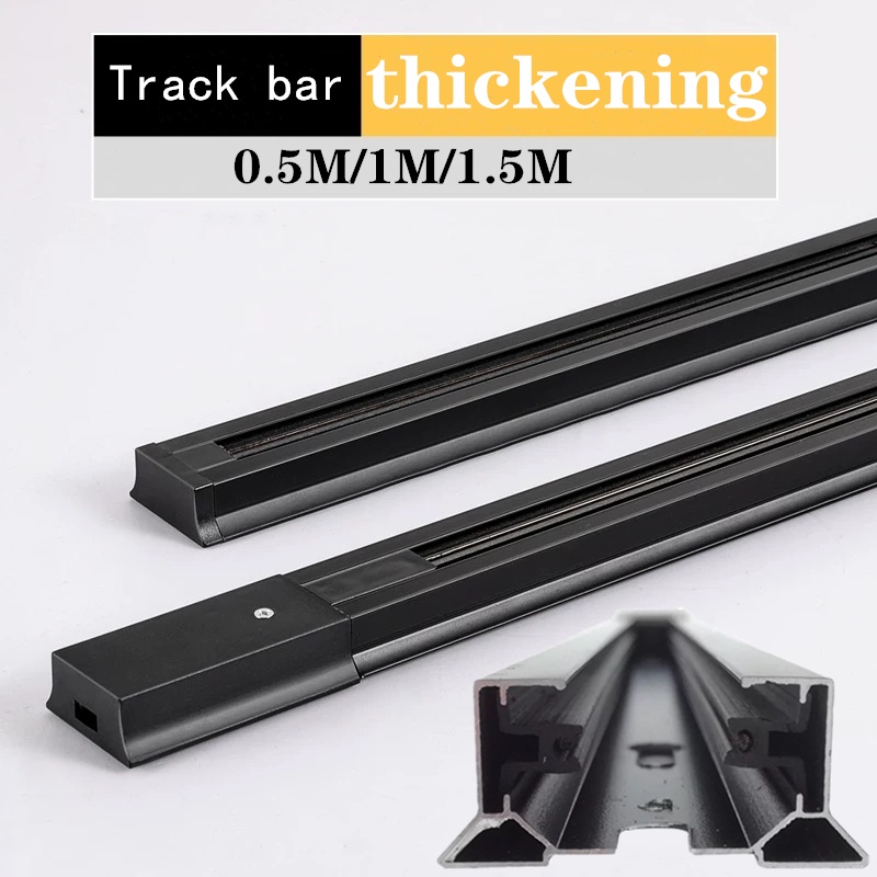 LED Track Light Bar Tracklight Rail 0.5M/1M/1.5M/2M Ceiling Wall ...