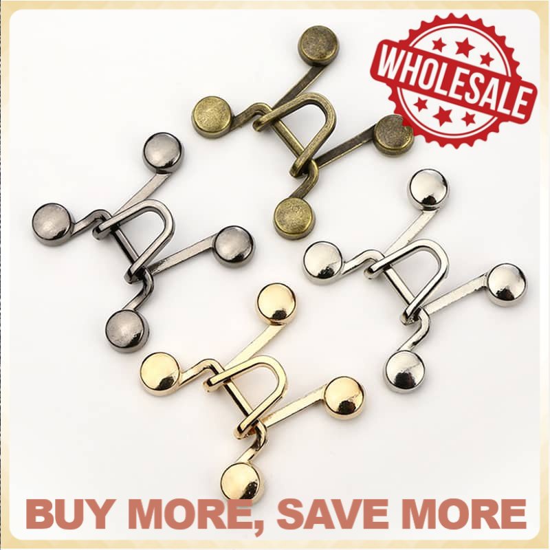 [Ready Stock]Korean Fashion Pants Waist Buckle Jeans Metal Buttons for ...