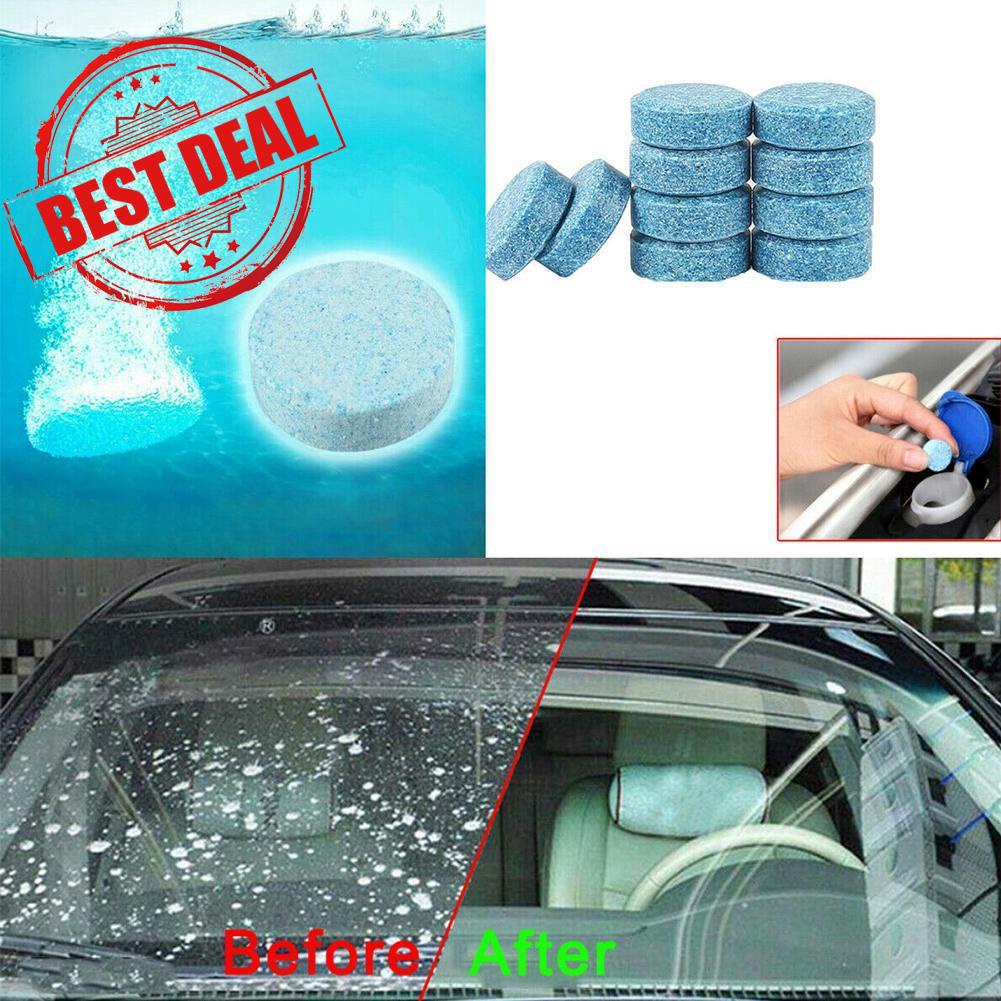 Car Windshield Cleaner Solid Wiper Effervescent Tablet S1M5 | Shopee ...