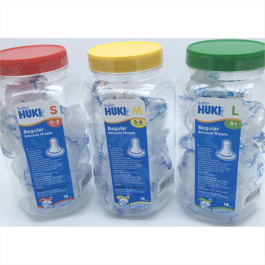 Huki Baby Nipple Silicone Pacifier Regular Nipple/Orthodontic Nipple ...