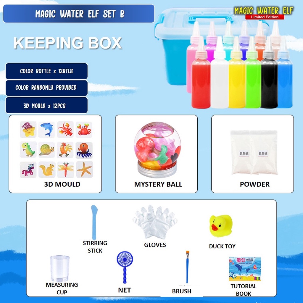 Inatreehouse. Magical Water Elf Set, Hotpot Set, DIY Handmade Water Elf ...