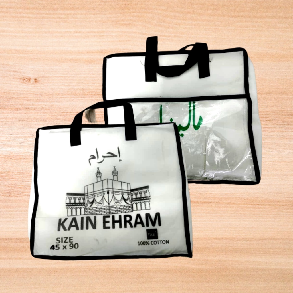KAIN EHRAM PUTIH TABUK KAIN IHRAM UMRAH HAJI DEWASA KAIN 100% COTTON ...