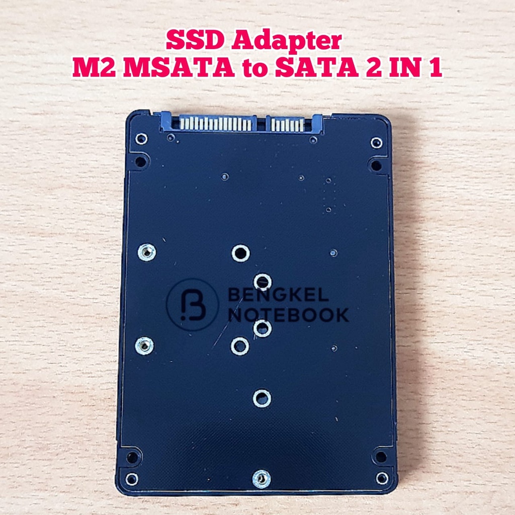 Ssd Adapter 2 in 1 M2 M.2 MSATA to SATA M2 SATA | Shopee Malaysia