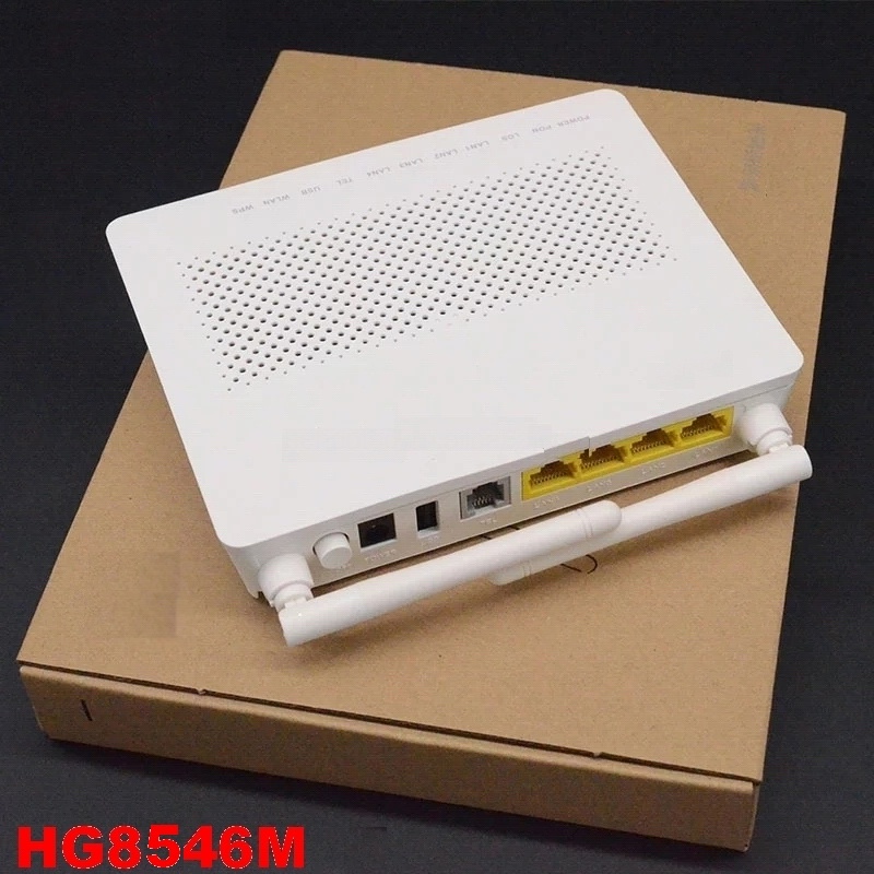 HW New HG8546M XPON EPON GPON ONU ONTModem Router FTTH 1GE+3 LAN+Tel+2.4G 5DB WIFI | Shopee Malaysia
