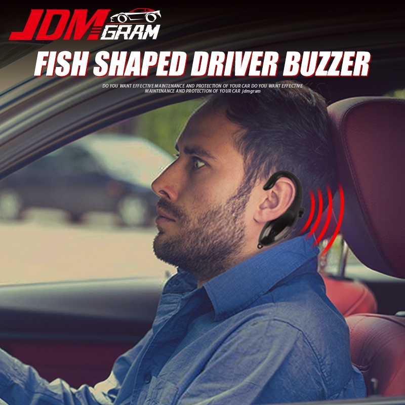 JDMGRAM Ergonomic Car Driving Alarm Anti Sleep Auto Drowsy Buzzer ...