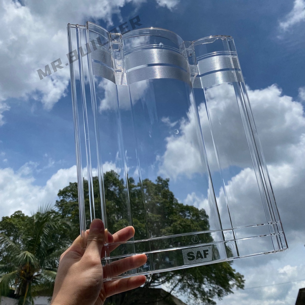MONIER GAJAH SAF Transparent Roof Tile Elabana Toplight Clear Roof Atap ...
