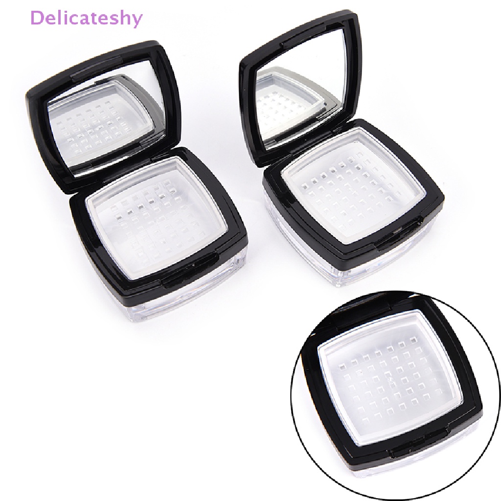 Delicateshy 1Pc 10g Empty Cosmetic Sifter Loose Powder Jar Container ...