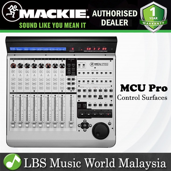 [Discontinue] Mackie MCU Pro 8 Channel USB Expandable Control Surface ...