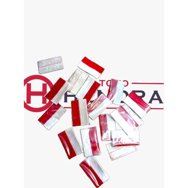 MERAH PUTIH Bet Embroidery Red Flag White | Shopee Malaysia