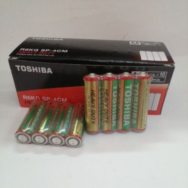 Extra heavy BATERI / duty battery size AA 1.5V | Shopee Malaysia