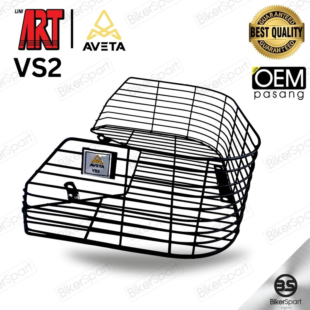 AVETA VS2 Black Basket Special Edition Classic Basket Bakul High ...