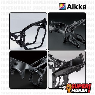 AIKKA Y5056 Body Frame Black YAMAHA Y15/LC/125Z Hitam Rangka 2K ...