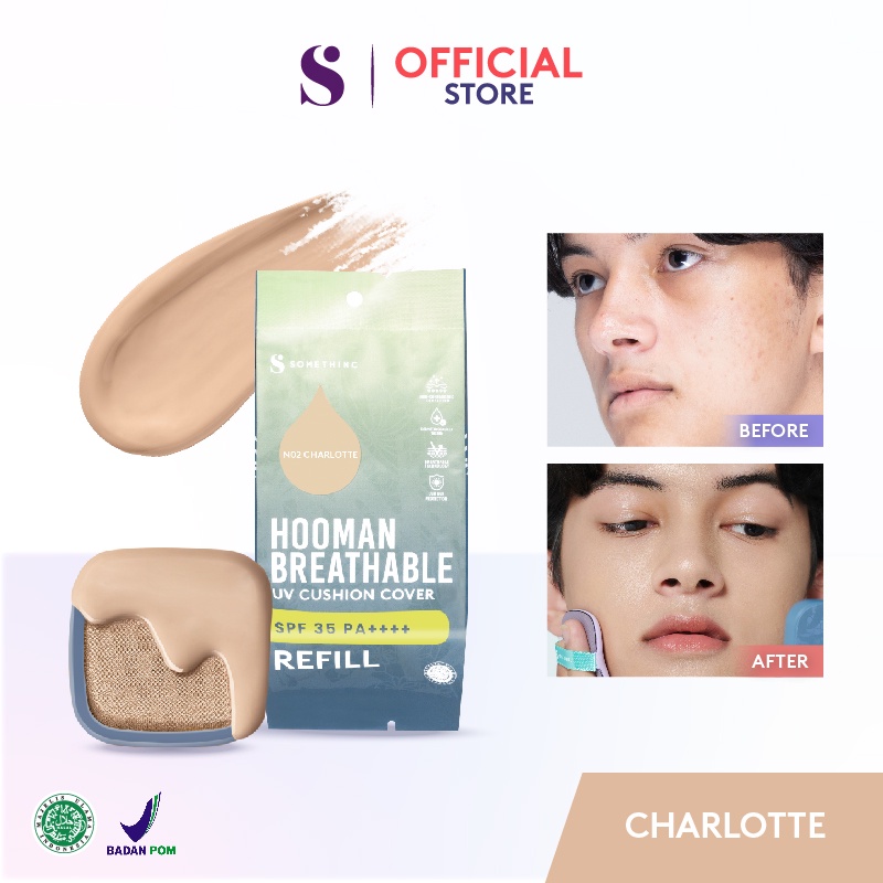Somethinc (REFILL) Hooman Breathable UV Cushion Cover SPF35 PA ...