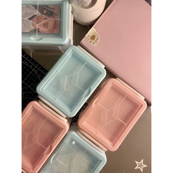 Mr DIY Two layer storage box (photocard mini container) photocard ...