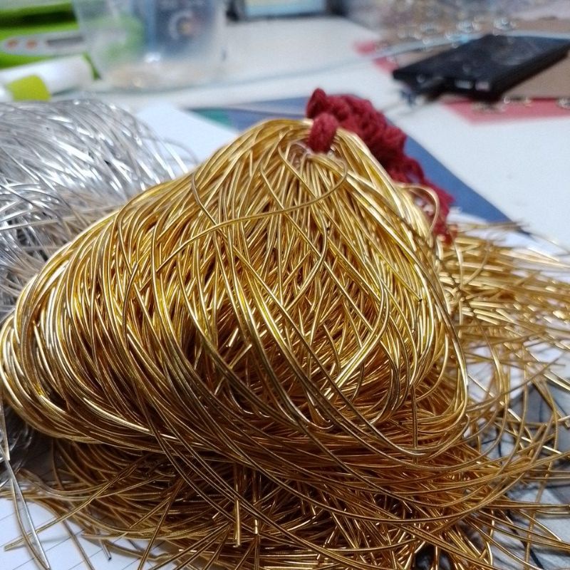 zardosi thread for aari embroidery | Shopee Malaysia