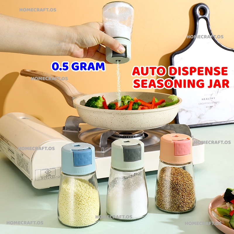 Auto Salt Dispenser Auto Seasoning Bottle Auto Perisa Botol Garam Auto ...