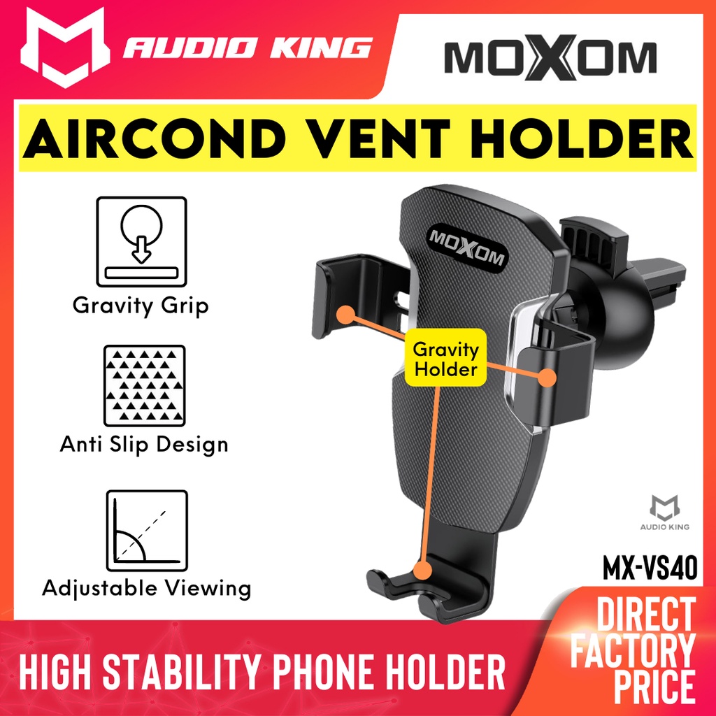 MOXOM Car Phone Holder Air Vent Phone Holder Car Handphone Holder Fon ...
