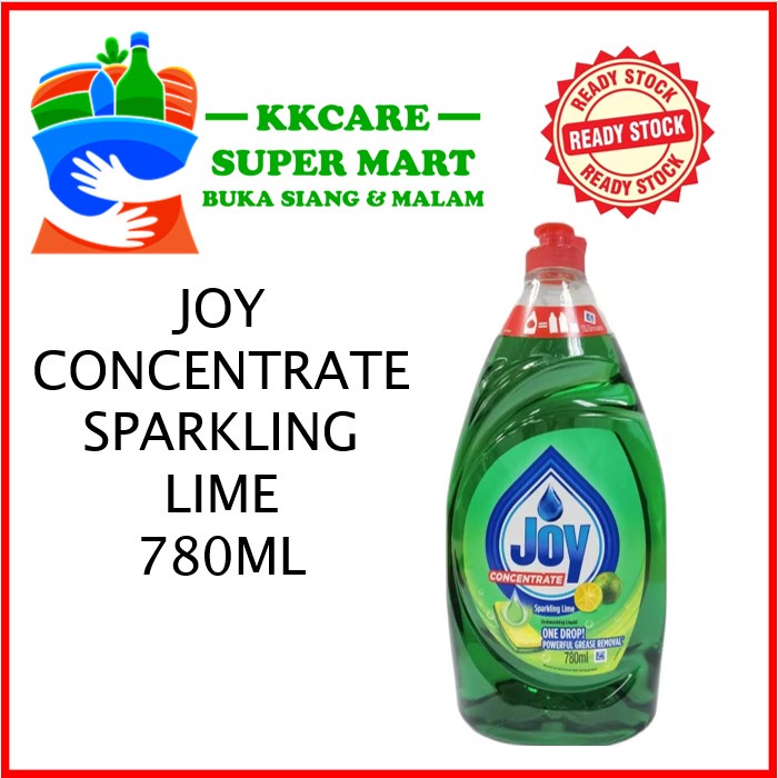 JOY Concentrate Dishwahing Liquid Sparkling Lime 780ml Sabun Pencuci ...