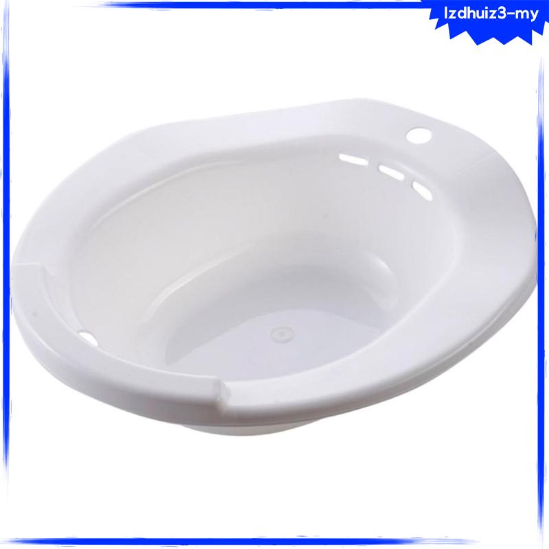 Sitz Bath, High-Spa Hip Bath Tub, Portable Bidet Fits on Toilet ...