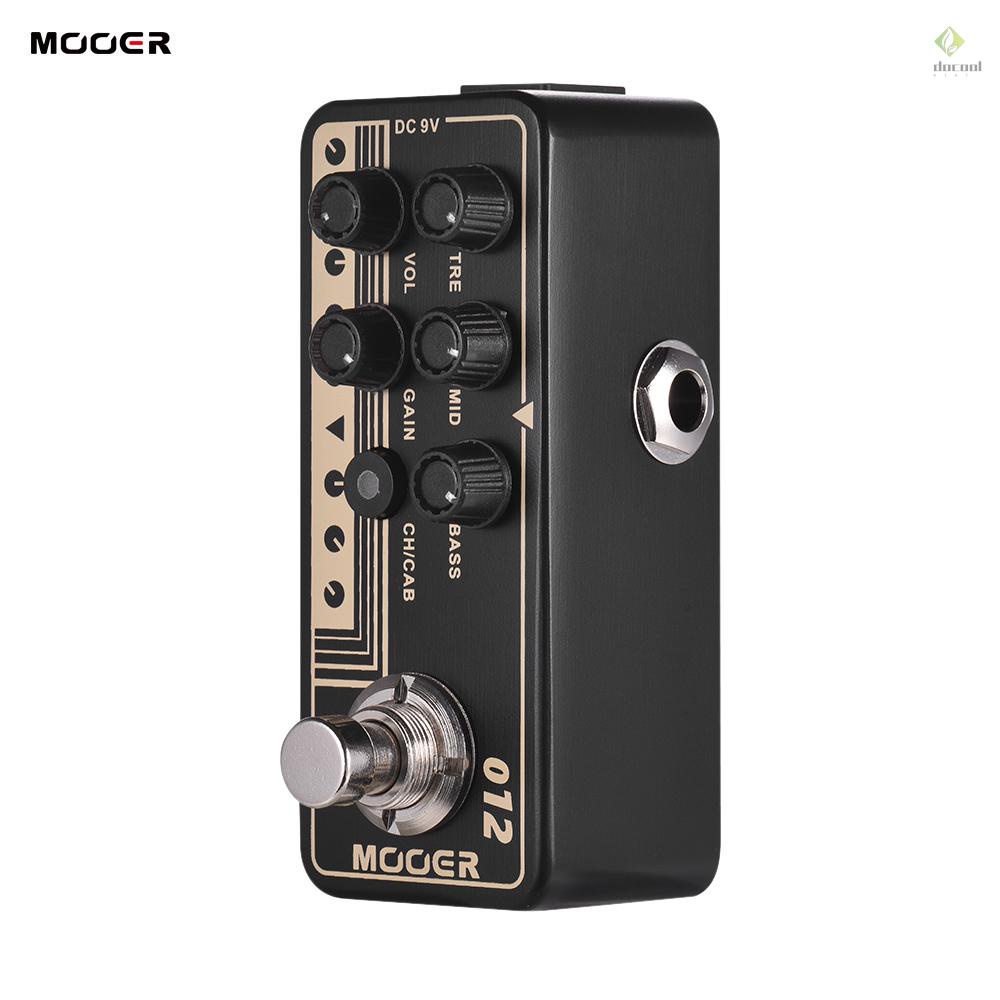 D&L Mooer MICRO PREAMP Series 012 US GOLD 100 British Style Digital ...