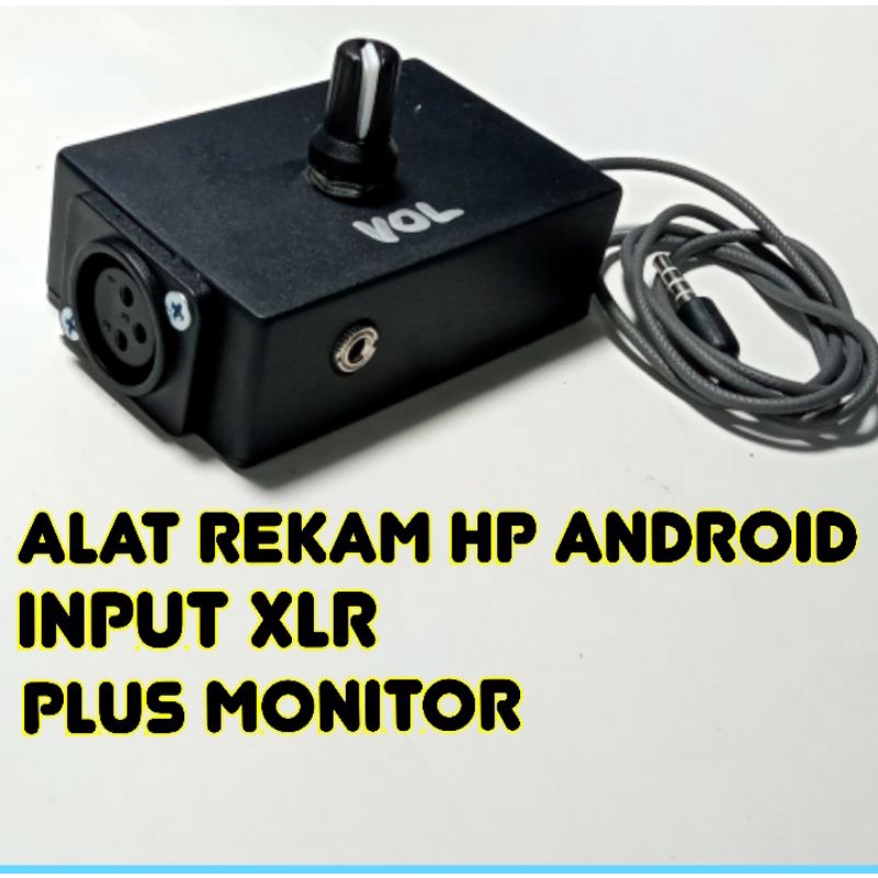 Hp ANDDROID INPUT XLR RECORDING TOOL WITH MONITORS | Shopee Malaysia