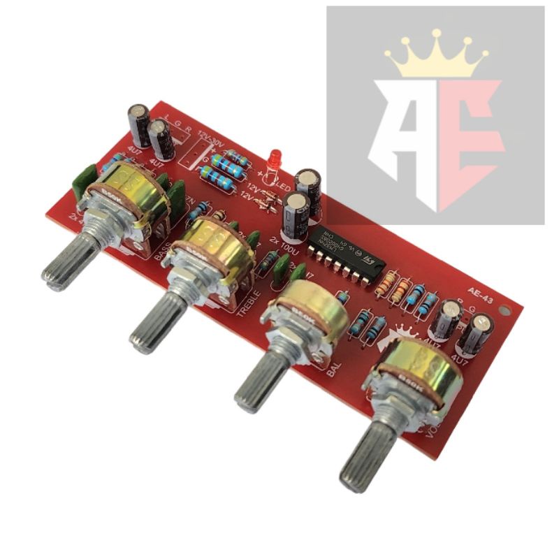 Treble Balance AE-43 Bass Stereo Tone Control Kit | Shopee Malaysia