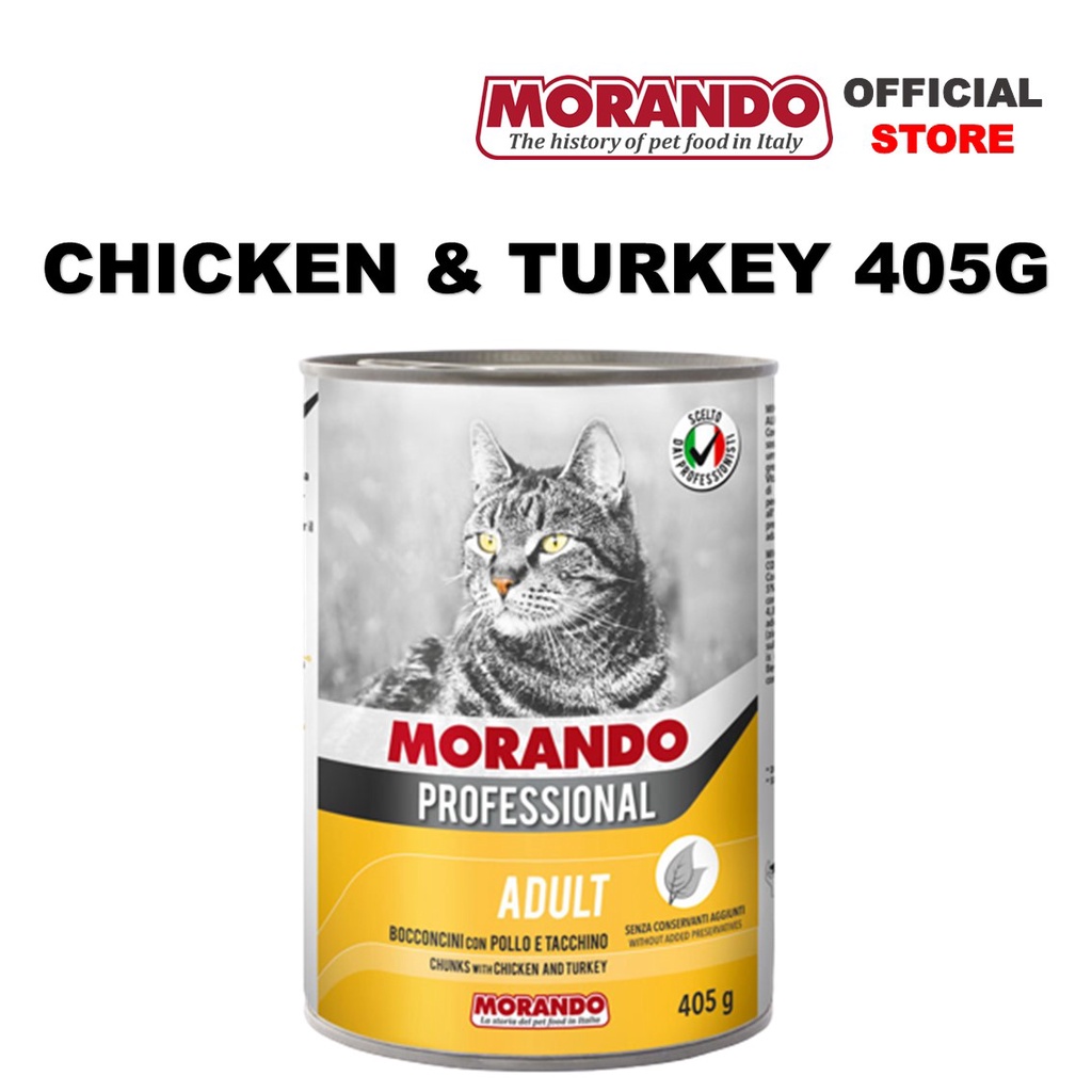MORANDO PROFESSIONAL Chunks Cat Can Food (405g) | Shopee Malaysia