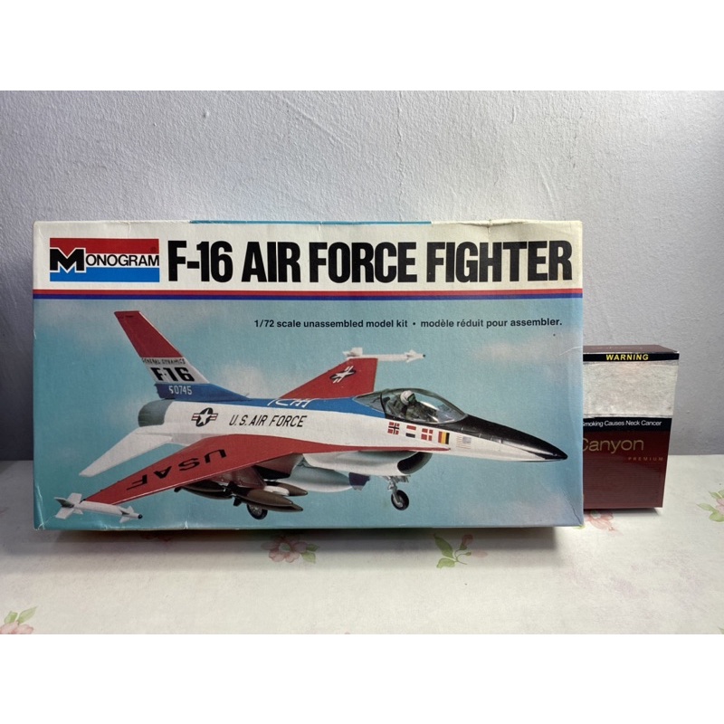 Monogram 1/72 F-16 Air Force Fighter (kit no:5200-0100)(collection item) | Shopee Malaysia