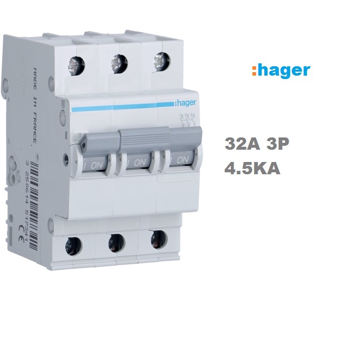 Hager MY332E 32A 3P MCB 4.5KA Main Switch [ READY STOCK ] | Shopee Malaysia