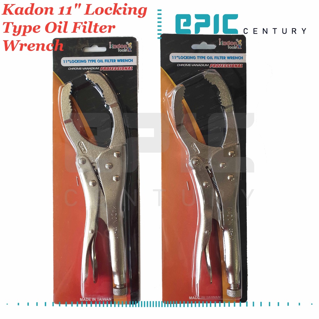 Kadon Heavy Duty Locking Type Oil Filter Wrench 11” 275Mm (Made In ...