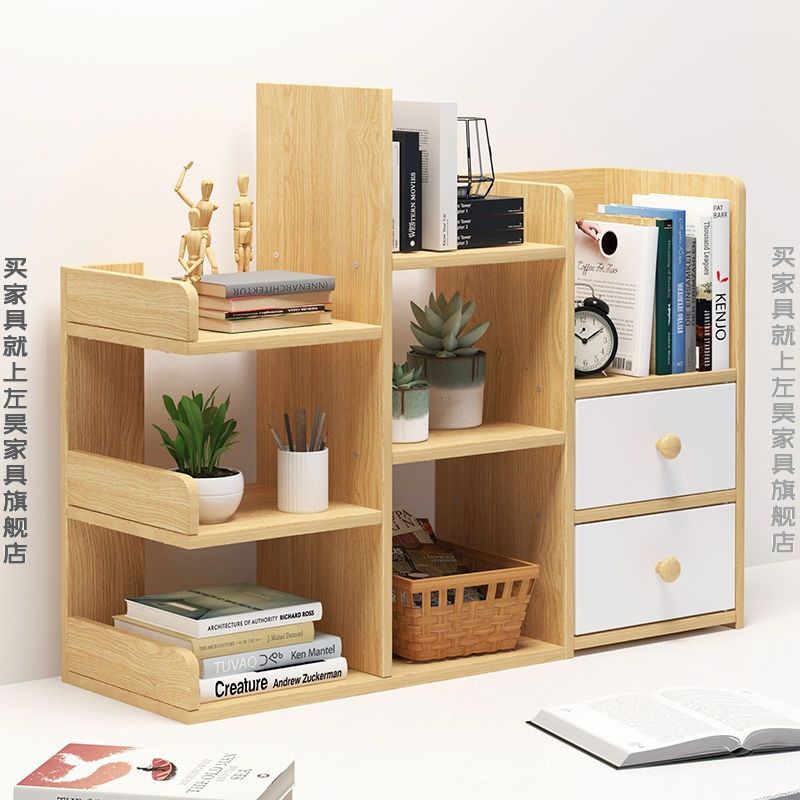 Tabletop Book Shelf Office Table Top Desk Organizer Desktop Bookshelf ...