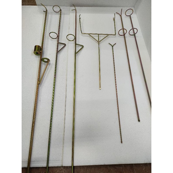 Fishing.Rod stand Besi pancang Untuk Rod pantai surf Rod STAND HOLDER ...