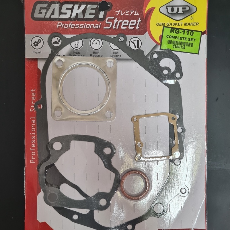 SUZUKI RGS RG SPORT RG110 GASKET OVERHAUL COMPLETE SET STD-UP GASKET ...