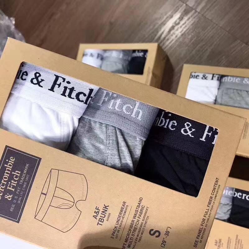 A abercrombie fitch Men's Underwear Fashion Classic Boxer Briefs Pure ...
