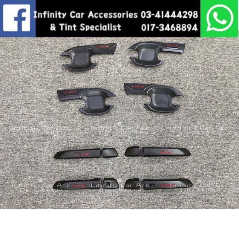 Isuzu Dmax D-Max 2021 X-Terrain Door Handle Inner Door Cover Inner Bowl | Shopee Malaysia