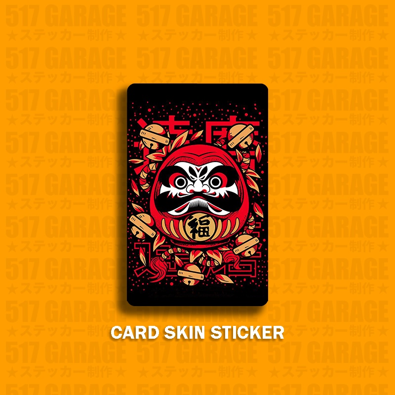 17 - JAPAN GHOST - ATM CARD STICKER - BANK CARD STICKER - STICKER KAD ...