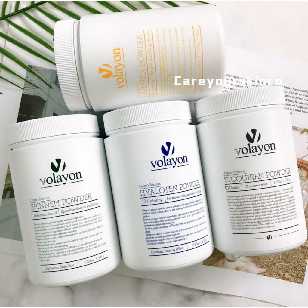 现货免运！Volayon Powder Mask Spinnem Powder/Hyaloten Powder/Stoquiren 500g ...