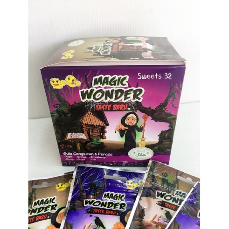 (20pcs) Jomei QeQe Magic Wonder Taste Baru Gula Campuran 6 Perasa ...