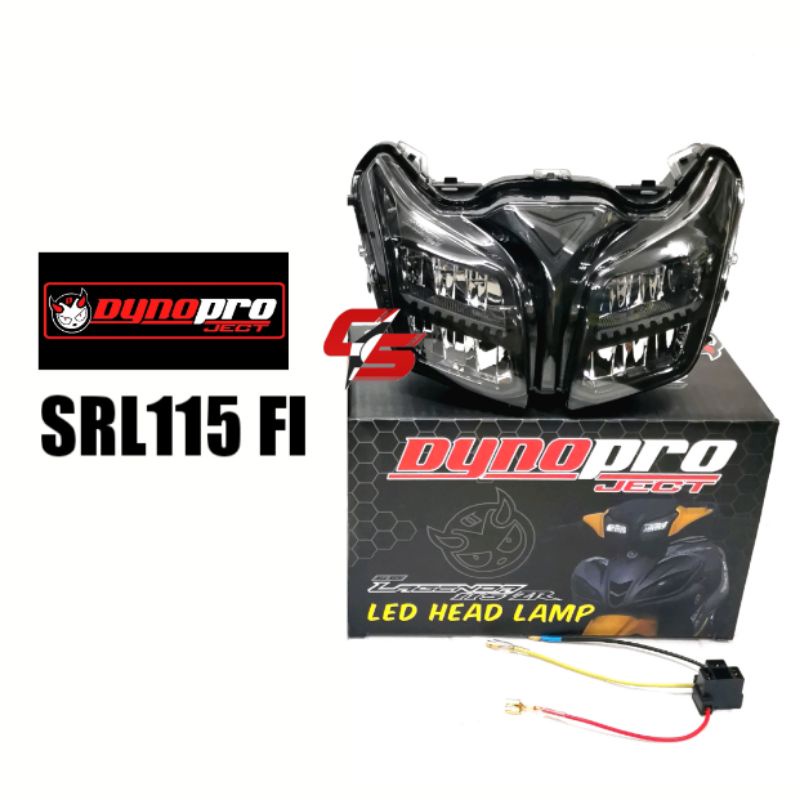 100% ORIGINAL DYNOPRO LC135 V1 V2 V3 V4 V5 V6 V7 SRL115 FI EX5 LED HEAD LAMP X-Track VISS Zhip ...