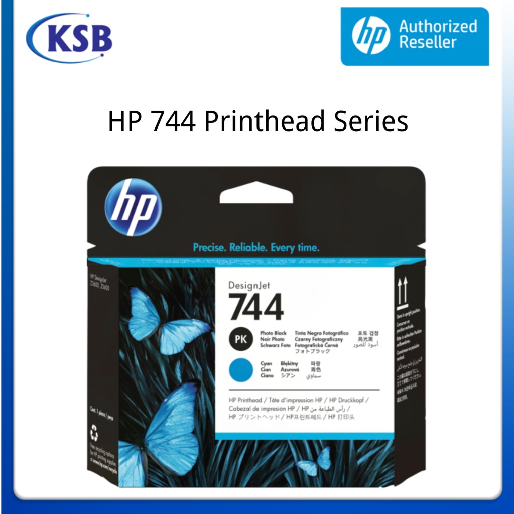 HP 744 DesignJet Printhead Series ( F9J86A | F9J87A | F9J88A ) | Shopee ...