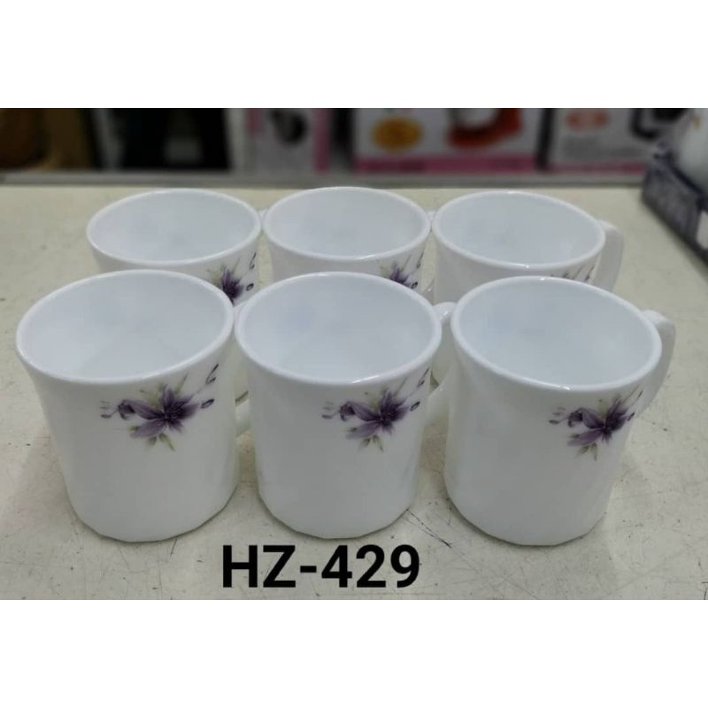 MUG SET/CAWAN BEEBUNGA 6PCS OPALWARE | Shopee Malaysia