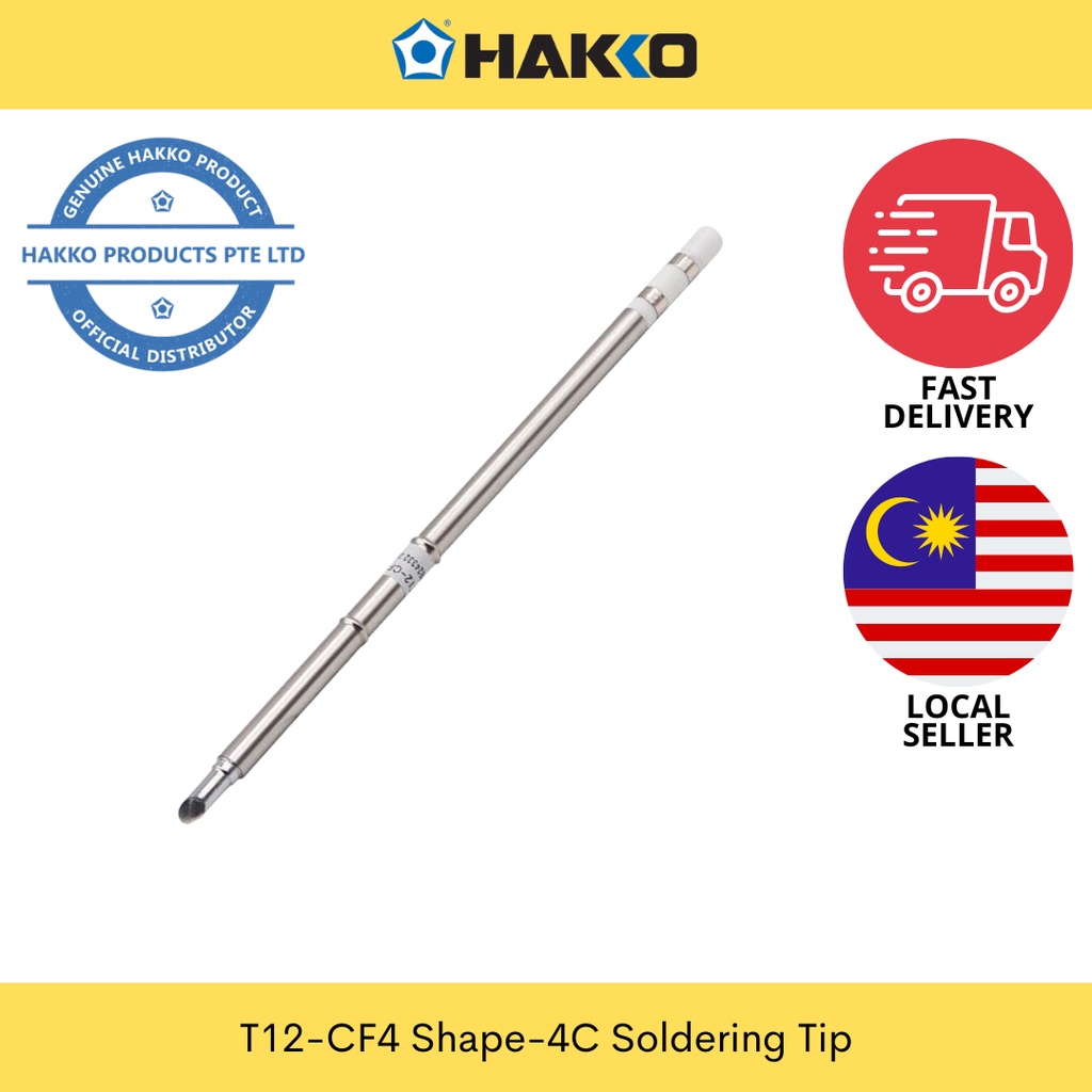 HAKKO T12-CF4 Shape-4C Soldering Tip | Hakko Products T12 Soldering ...