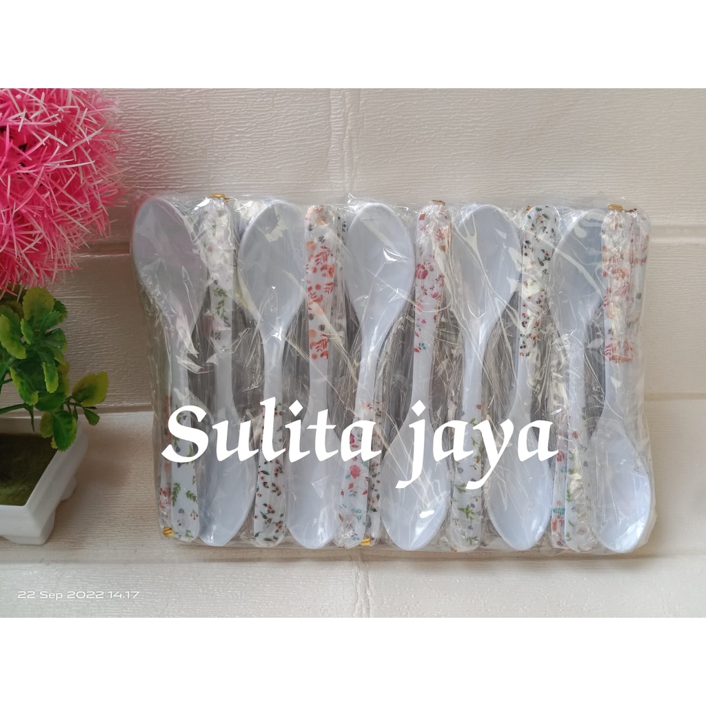 Wedding souvenirs Melamine tablespoons in 100 pcs plastic packaging ...
