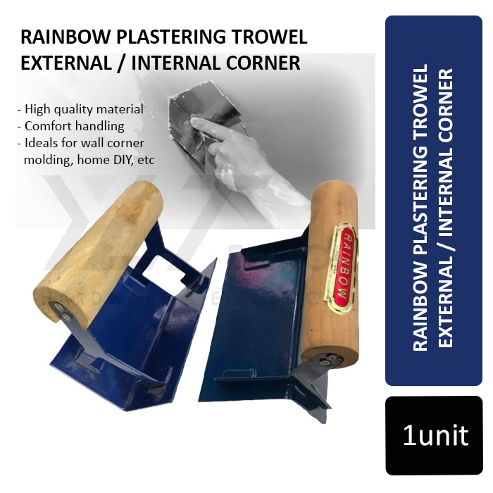 Rainbow Plastering Angle Trowel External / Internal Corner (sudu ...
