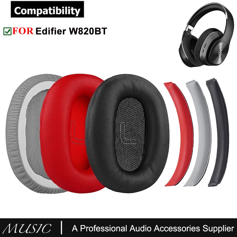 Ear pads For Edifier W820BT Headphones 1 Pair Replacement PU Leather ...