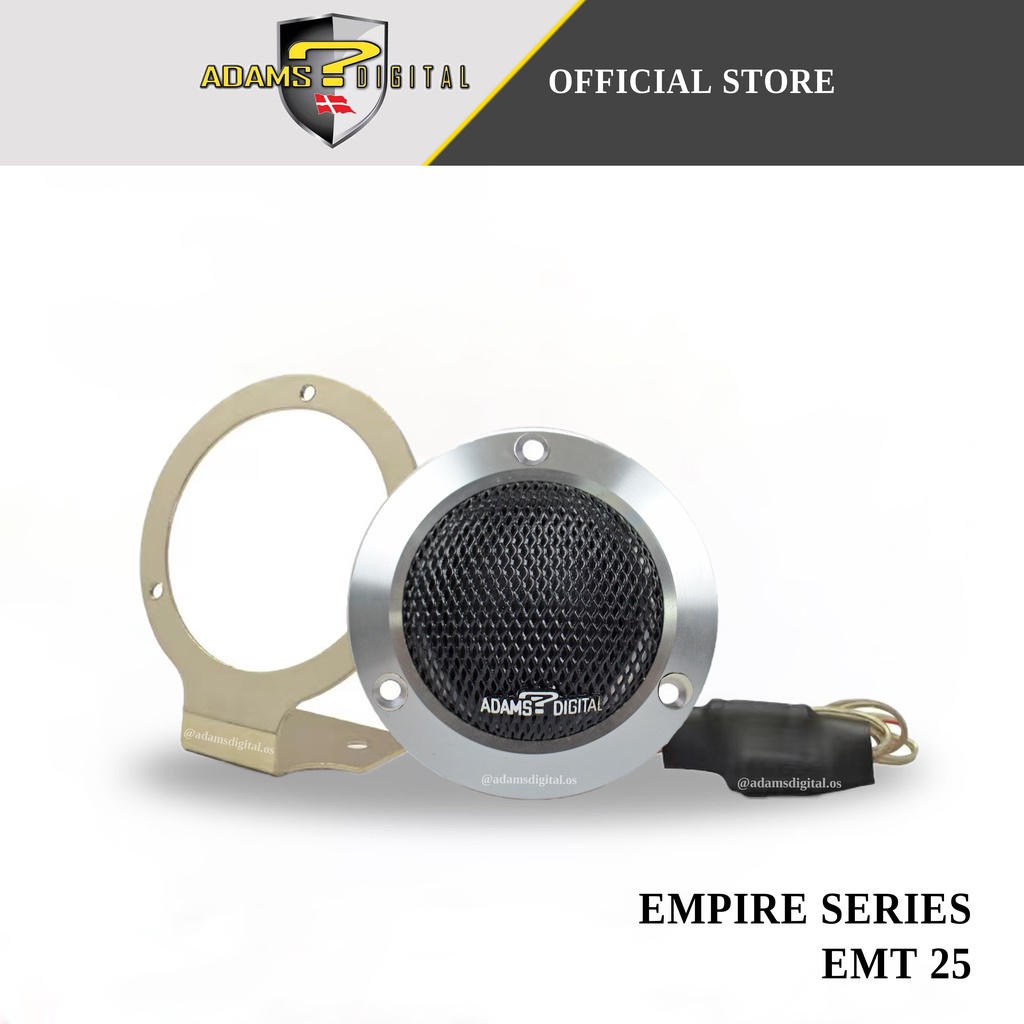 Adams Digital Silk Dome Tweeter With Crossover 75W RMS EMT-25(EMPIRE ...