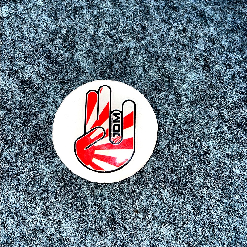 3D JDM Spoon Resin Italy Sticker Crane Decal for Motorcycle Car AVT ...