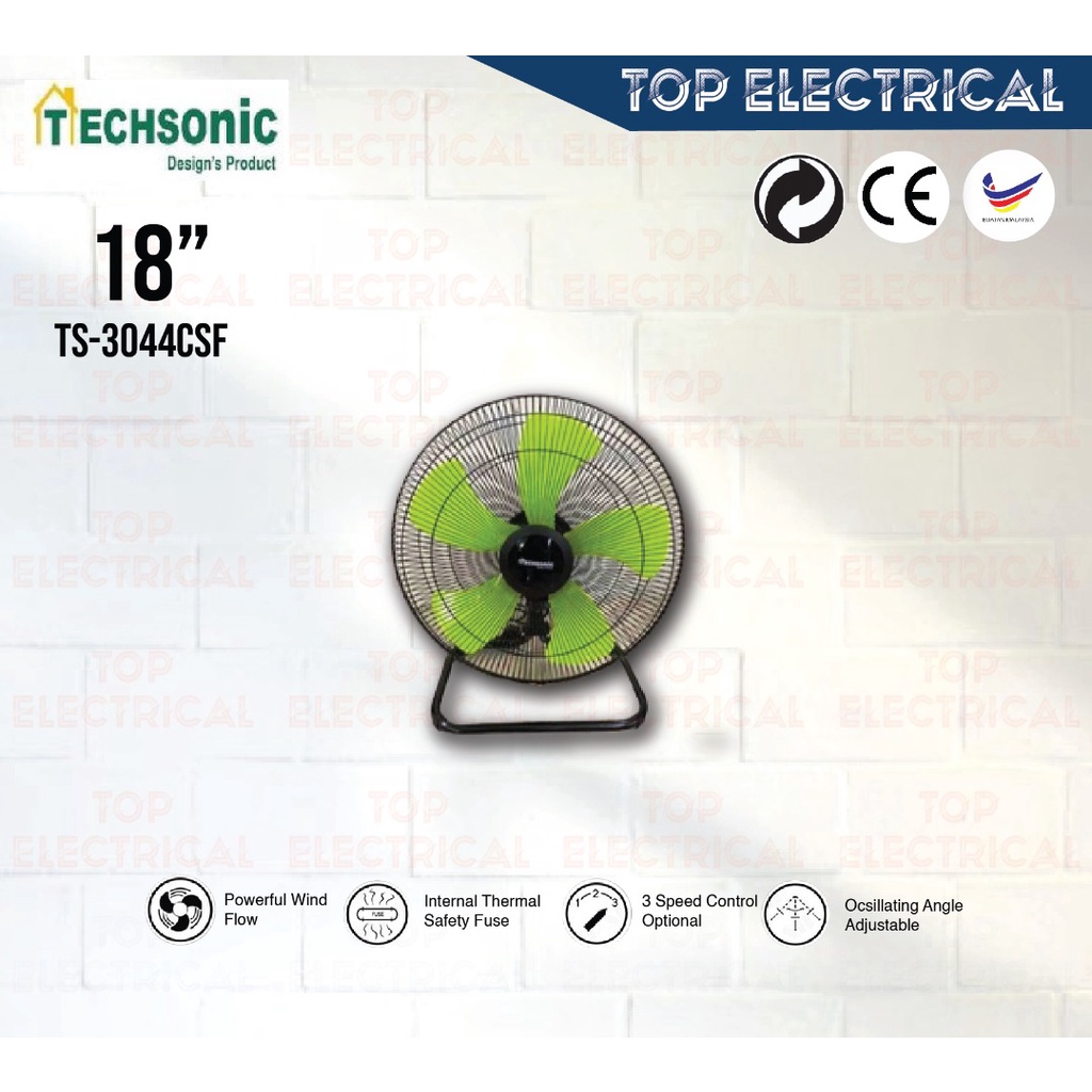 HAIF0044-TS-BK TECHSONIC INDUSTRY TURBO FAN 18" TS-3044CFF / INDUSTRIAL ...