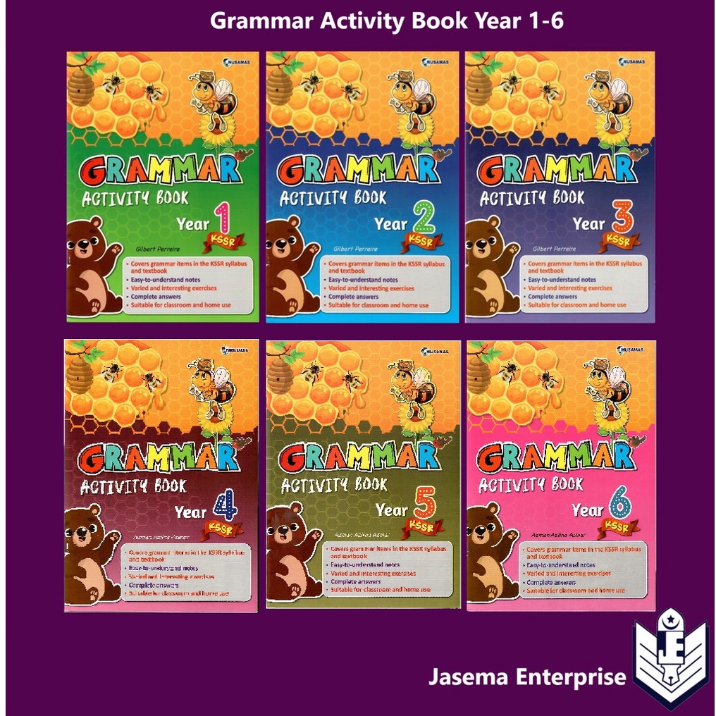 Grammar Activity Book Year 1-6 | Shopee Malaysia